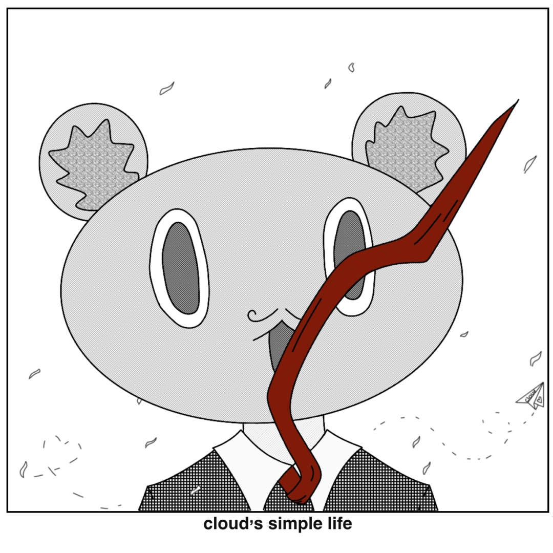 cloud’s simple day | WEBTOON
