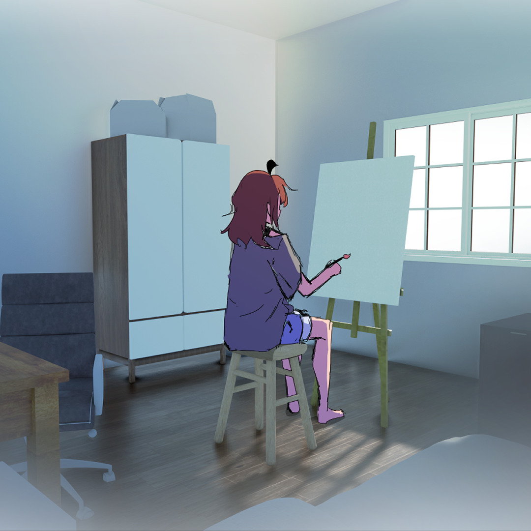 Mimpi di Atas Kanvas (oneshot) | WEBTOON