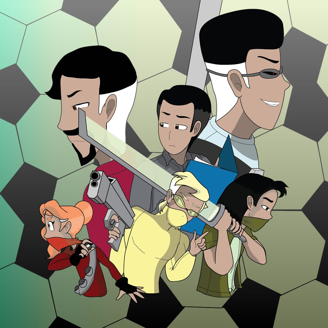 Hiroshi and the Neon Ninjas | WEBTOON
