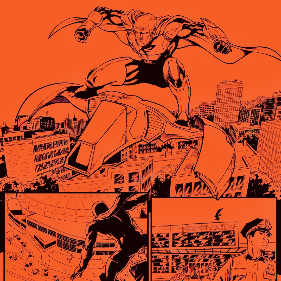 MASKED DESCENT: Preview of our WIP | WEBTOON