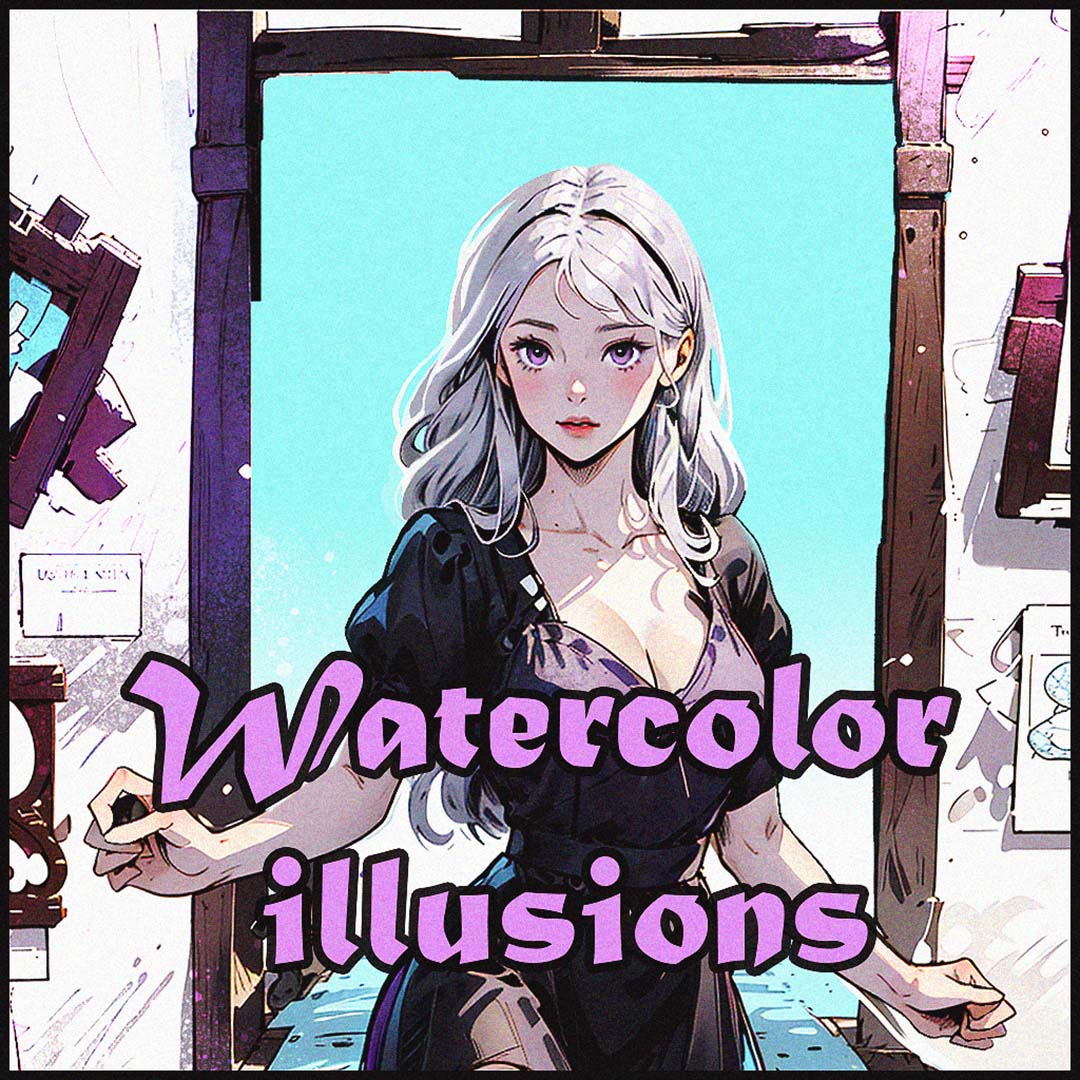 Watercolor illusions | WEBTOON