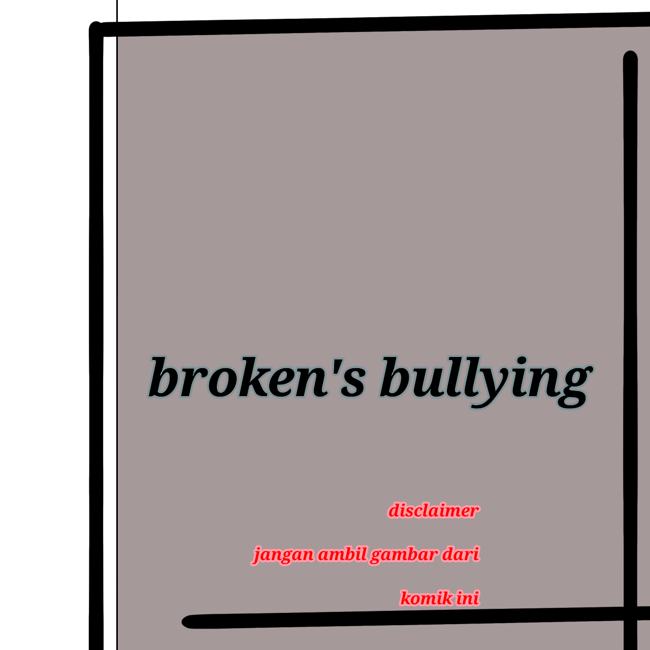 Broken's bullying | LINE WEBTOON