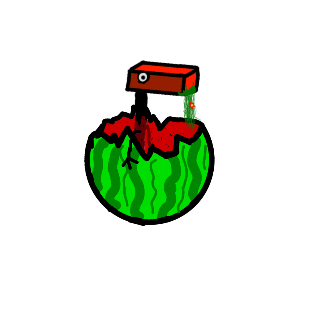 Hobo in a watermelon | WEBTOON