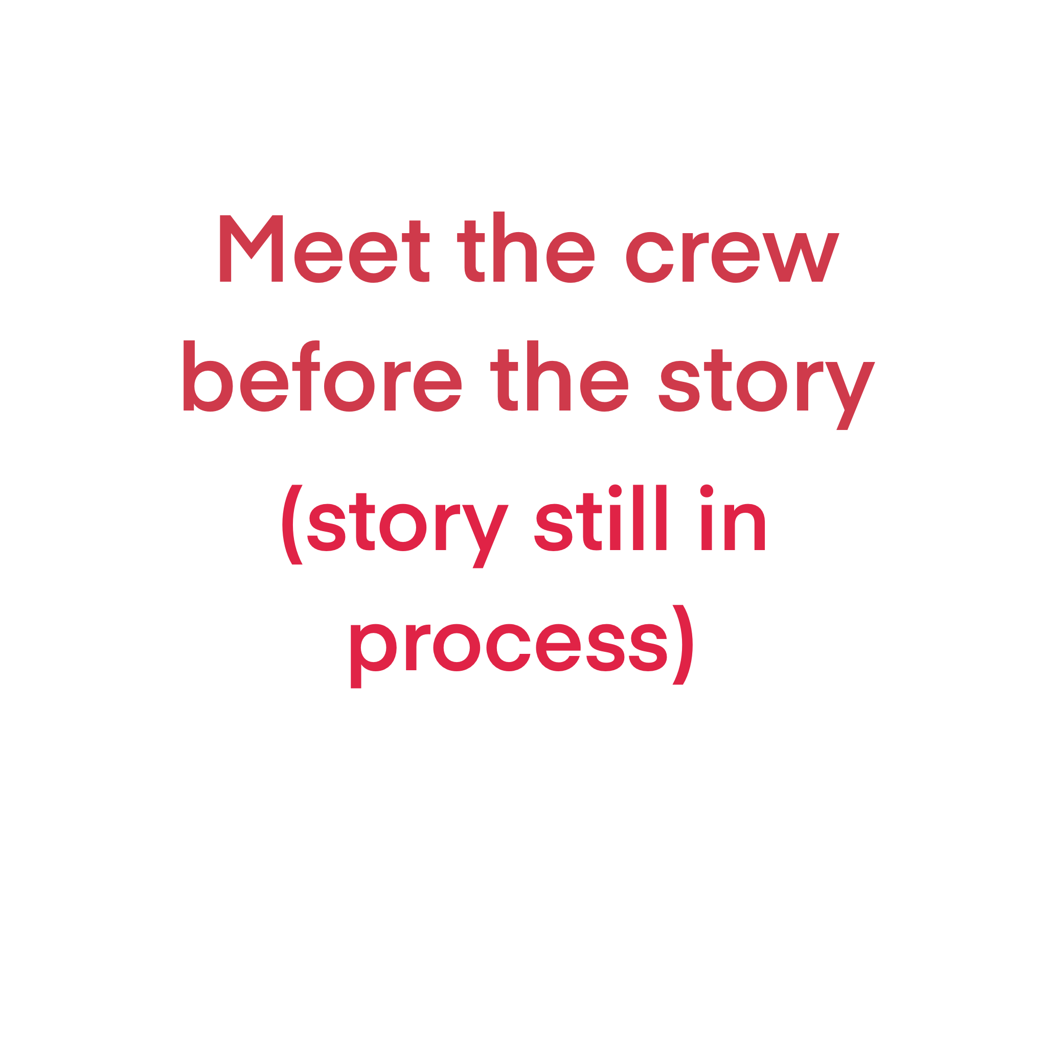 Meet the crew before the story | WEBTOON
