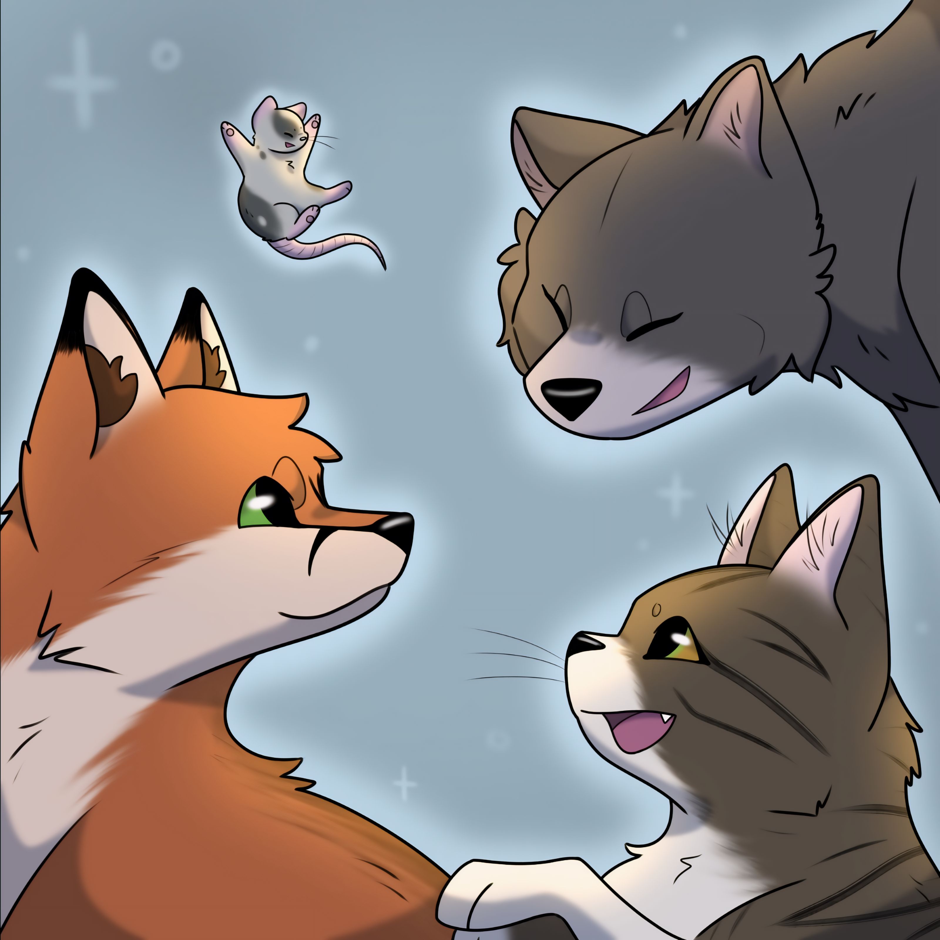 House pets, forest friends | WEBTOON