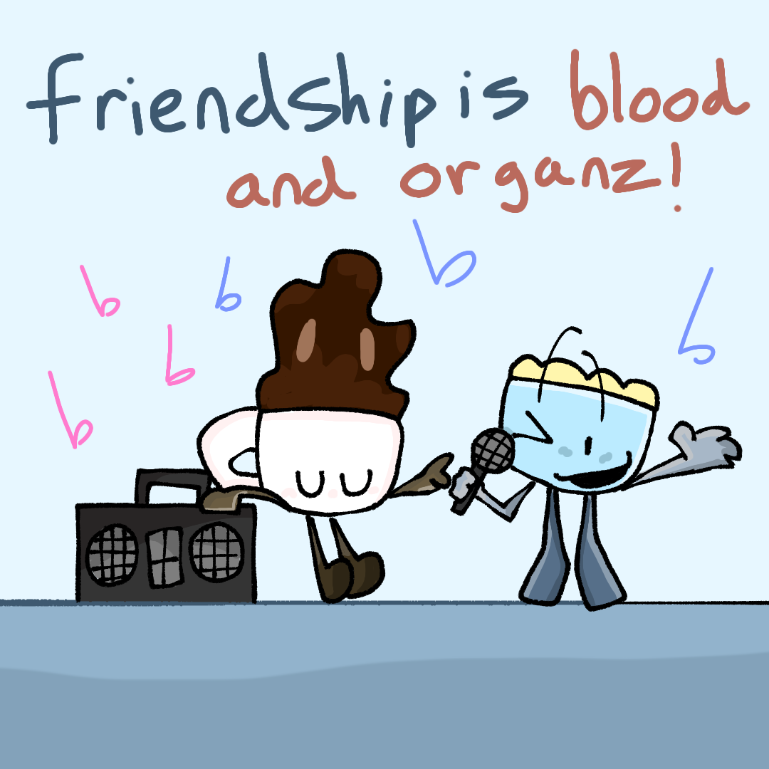 Friendship Is Blood And OrganZ - Object show | WEBTOON