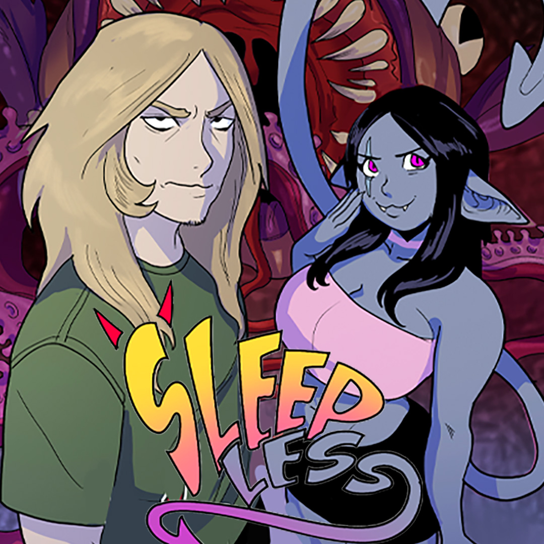 SleepLess! con Louis y Abbyss | WEBTOON