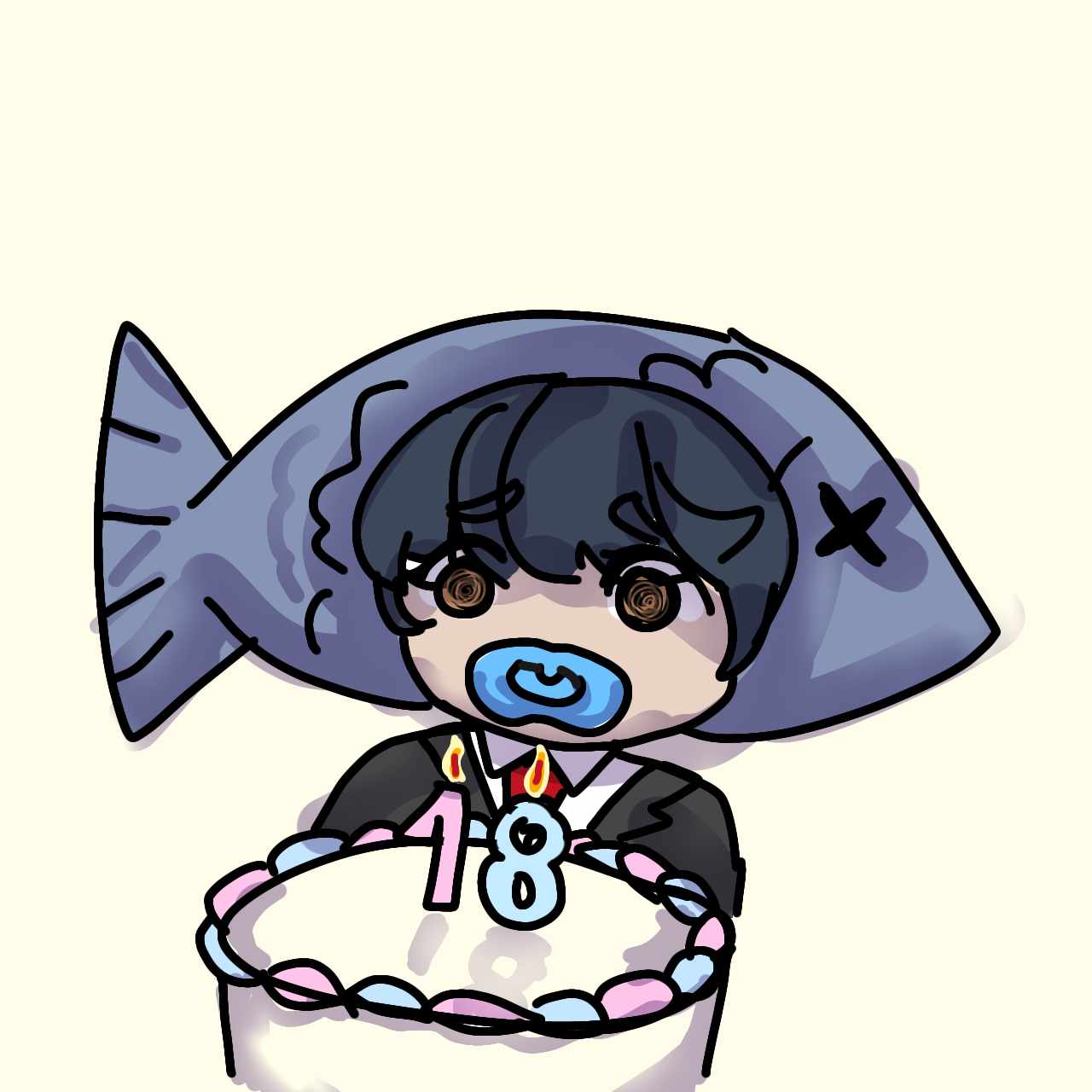 A Salted Fish's Unwilling Adulting Journey | WEBTOON