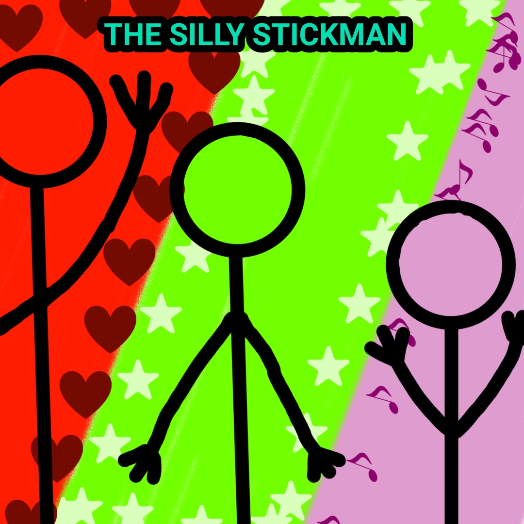 The silly stick man saves the village | WEBTOON