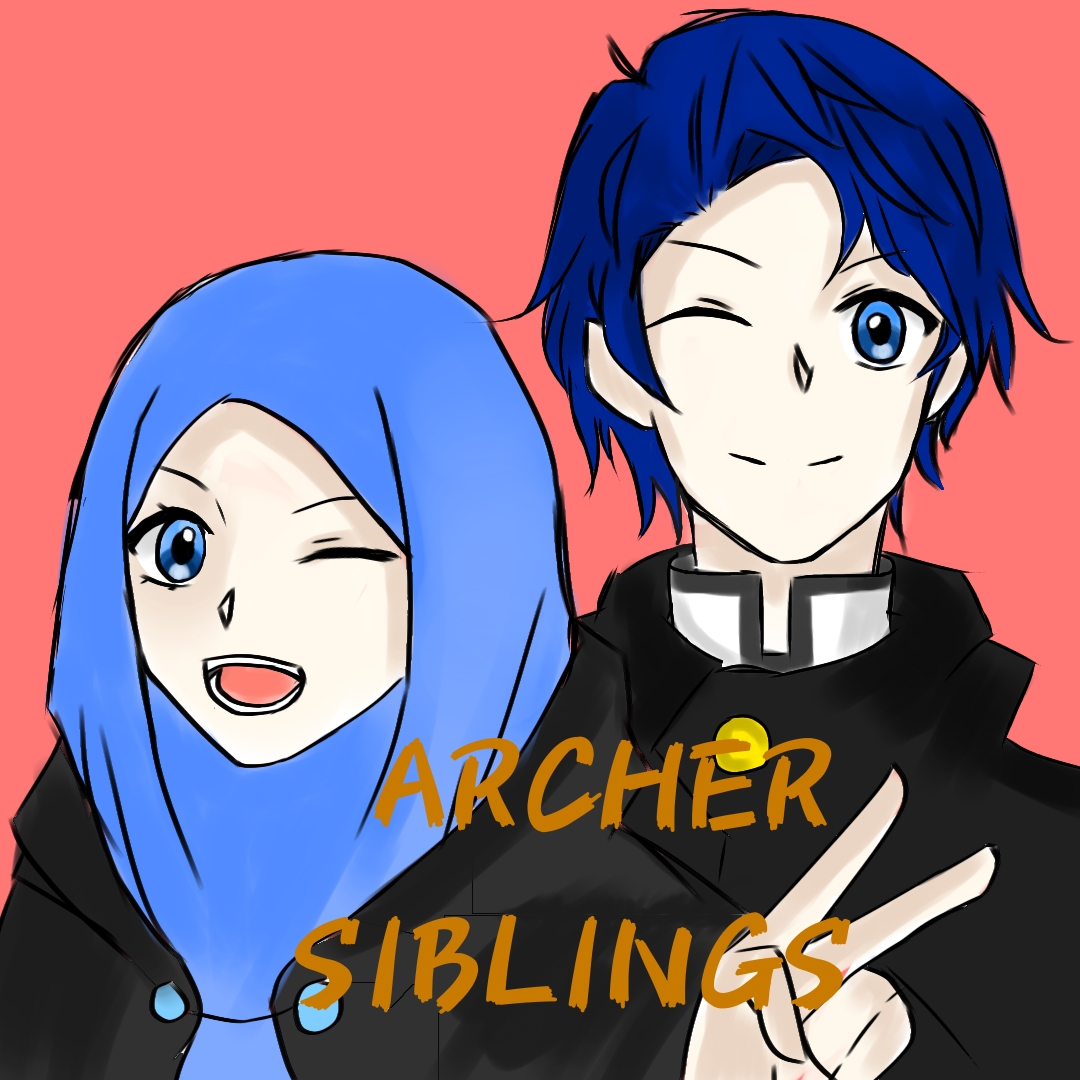 Archer siblings | WEBTOON