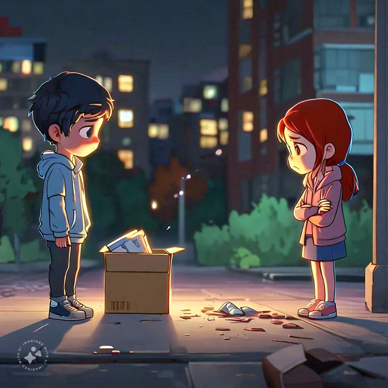 The break up | WEBTOON