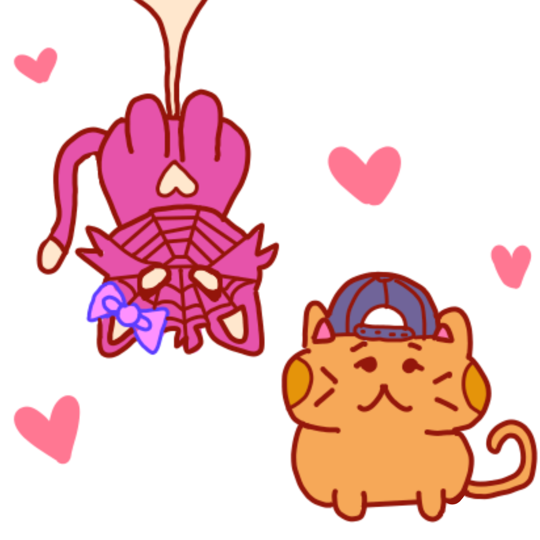 Spider Kitty & The Orange Cat | WEBTOON