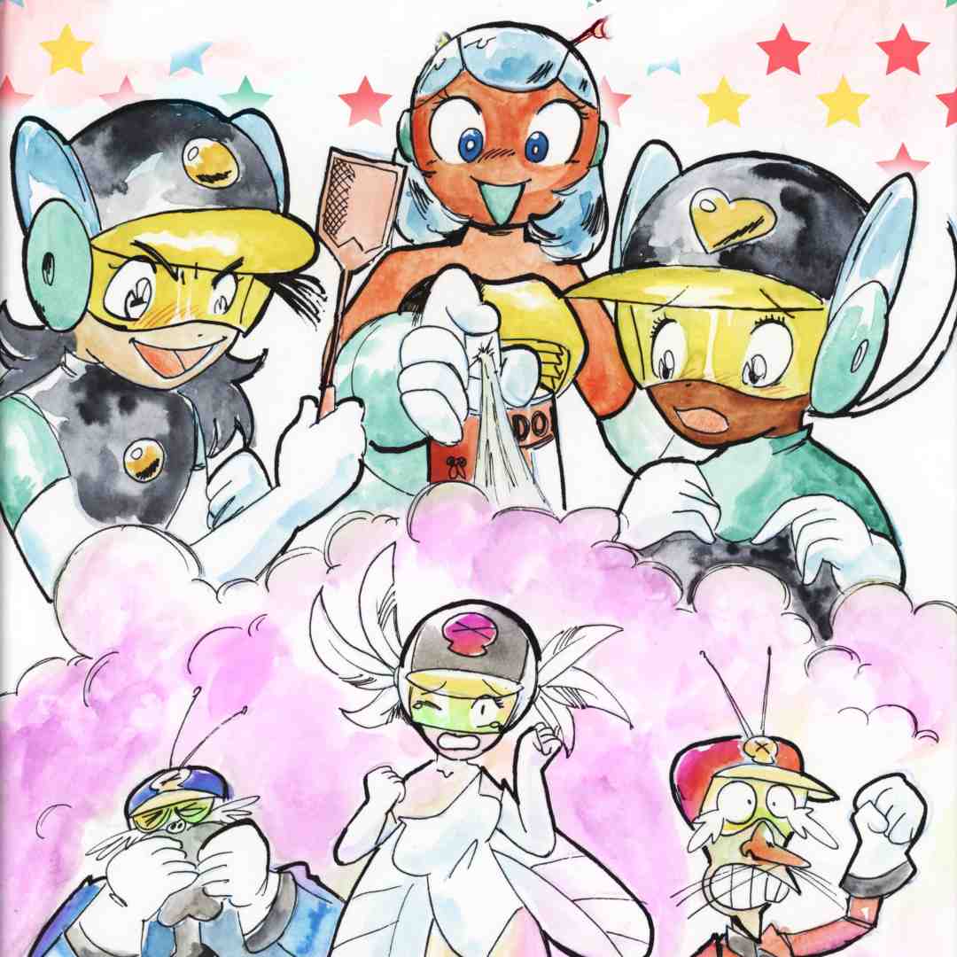 Space resque squad, Hachiman | WEBTOON