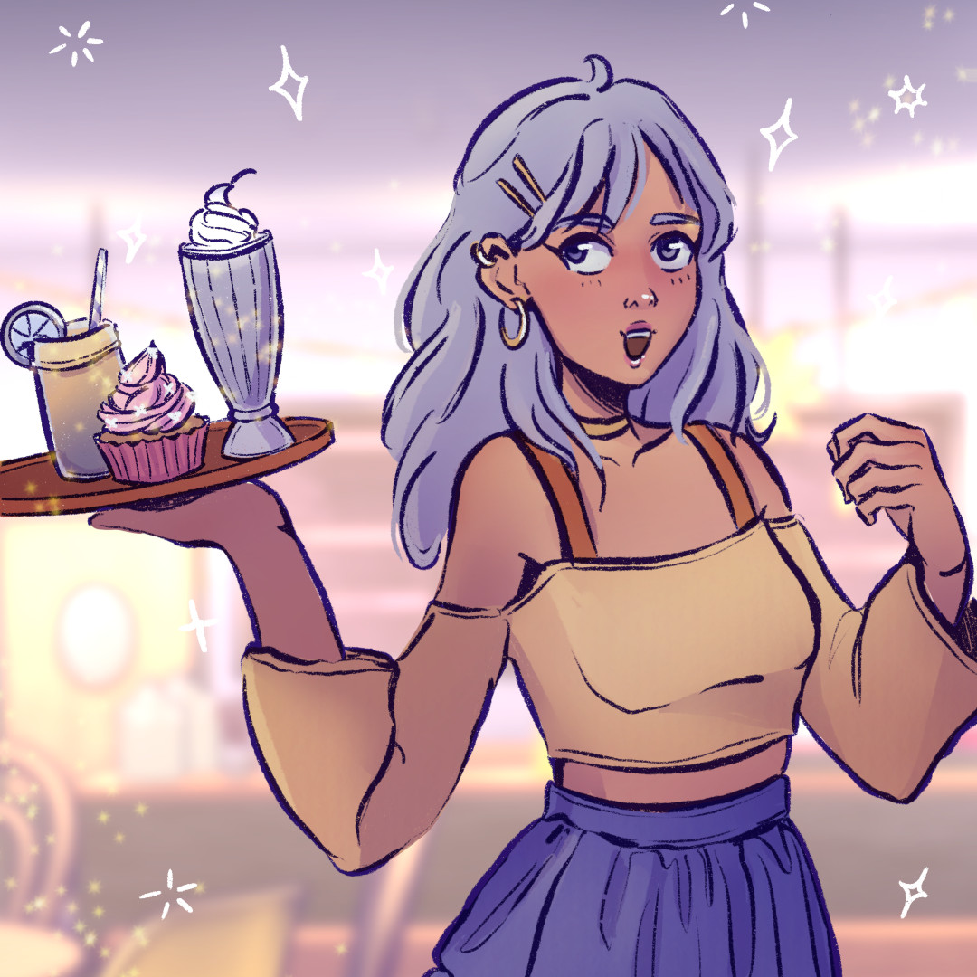 A Café in the Stars | WEBTOON