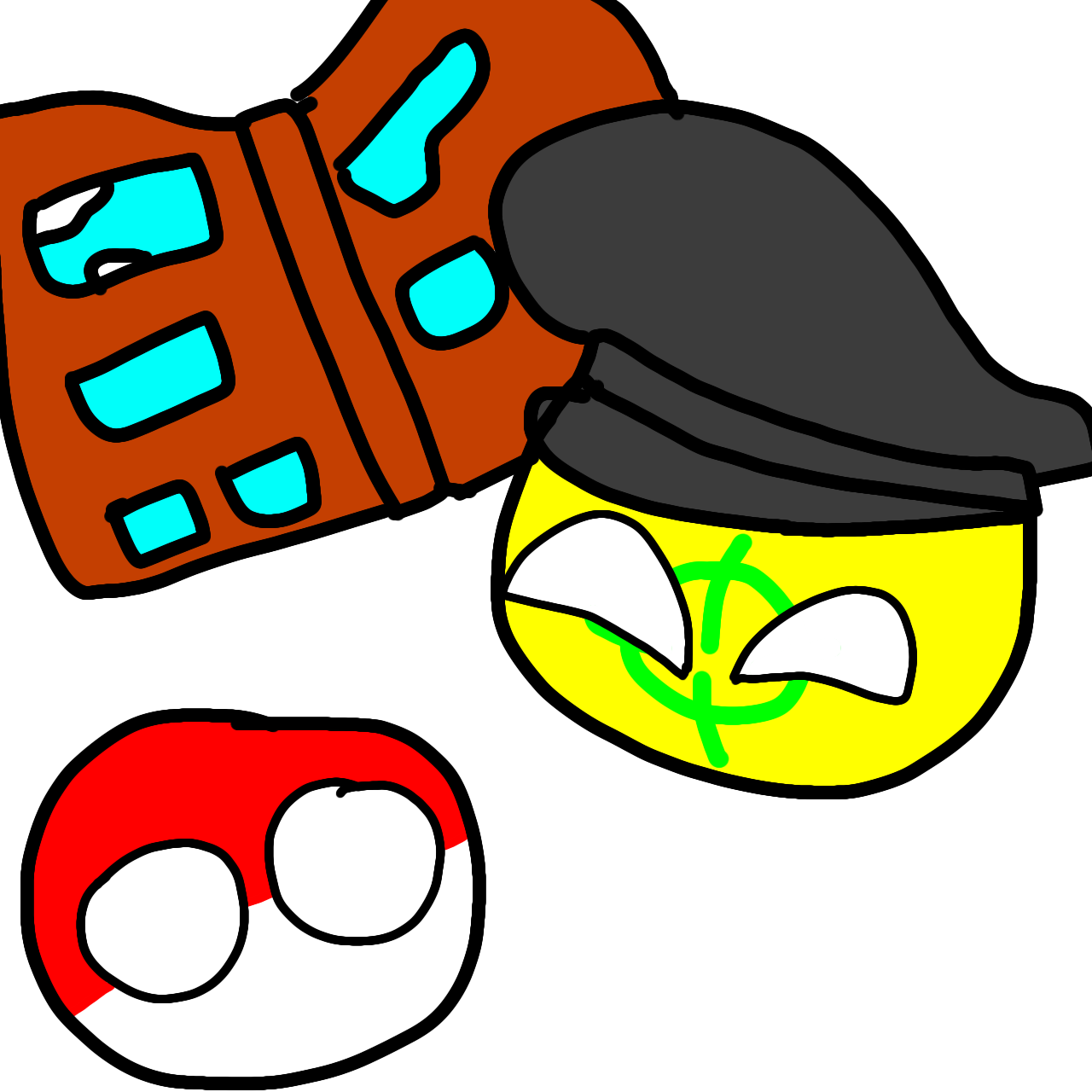 Countryball/polandball comic strip | LINE WEBTOON