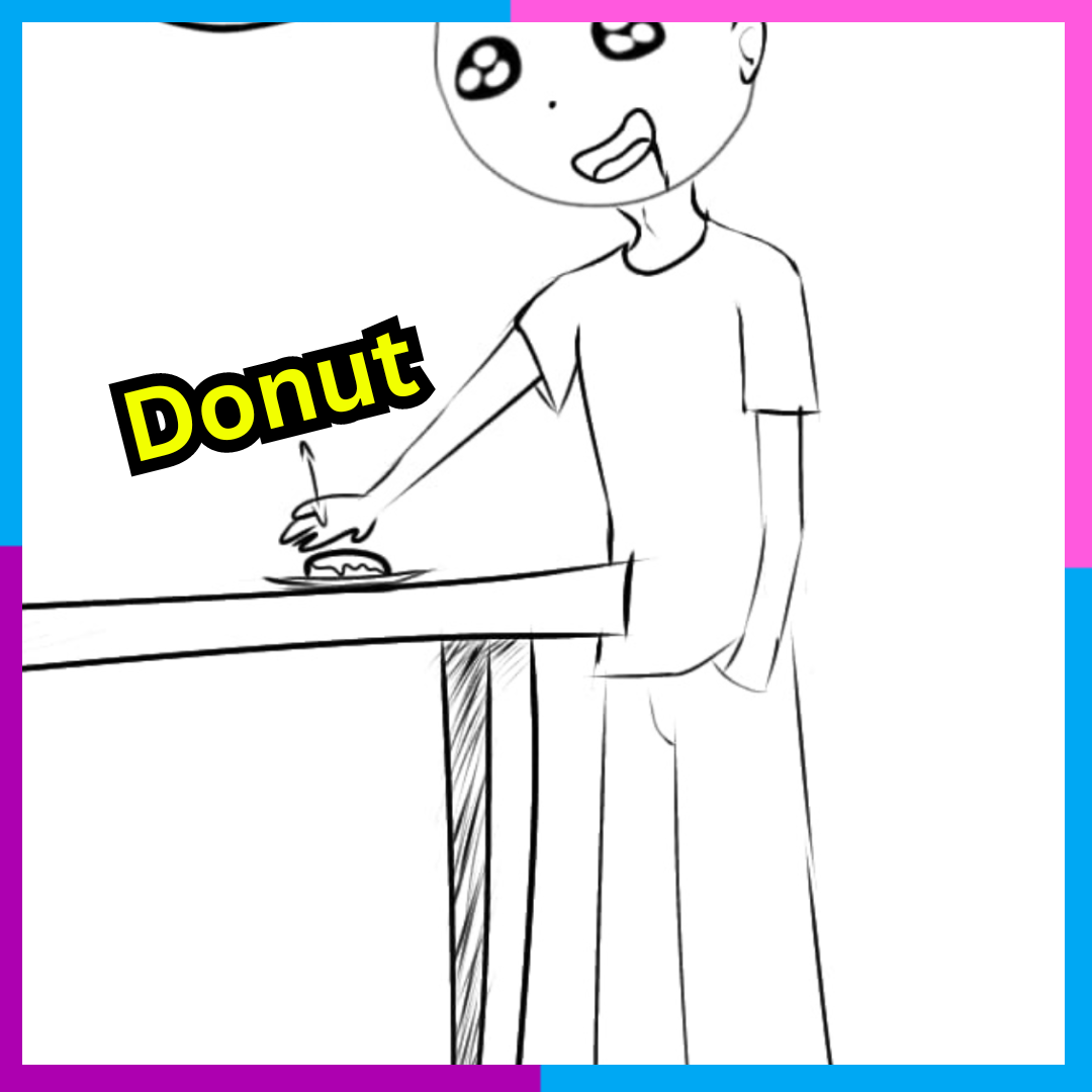 A Donut decides to NOT get eaten | WEBTOON