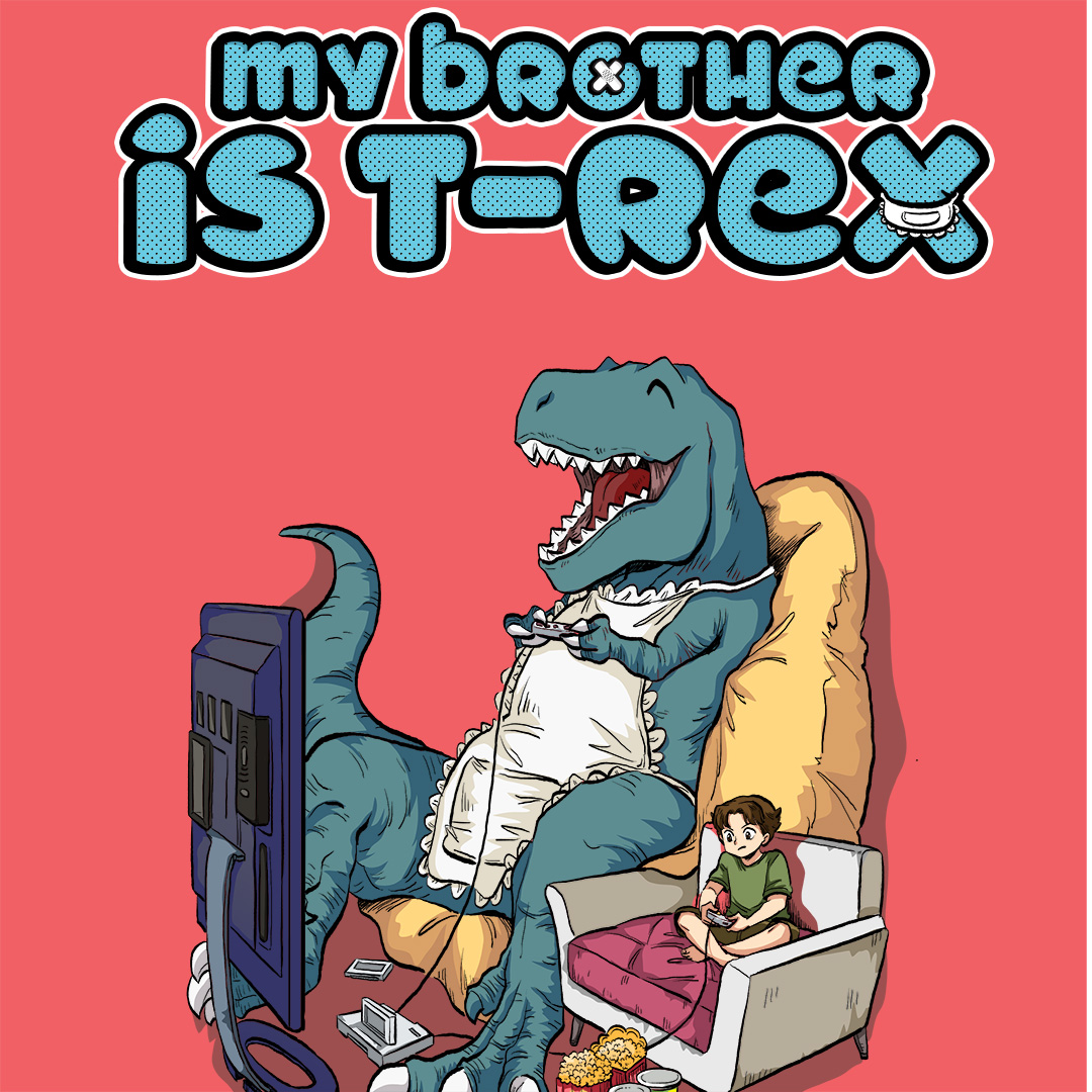 MY BROTHER IS T-REX | WEBTOON
