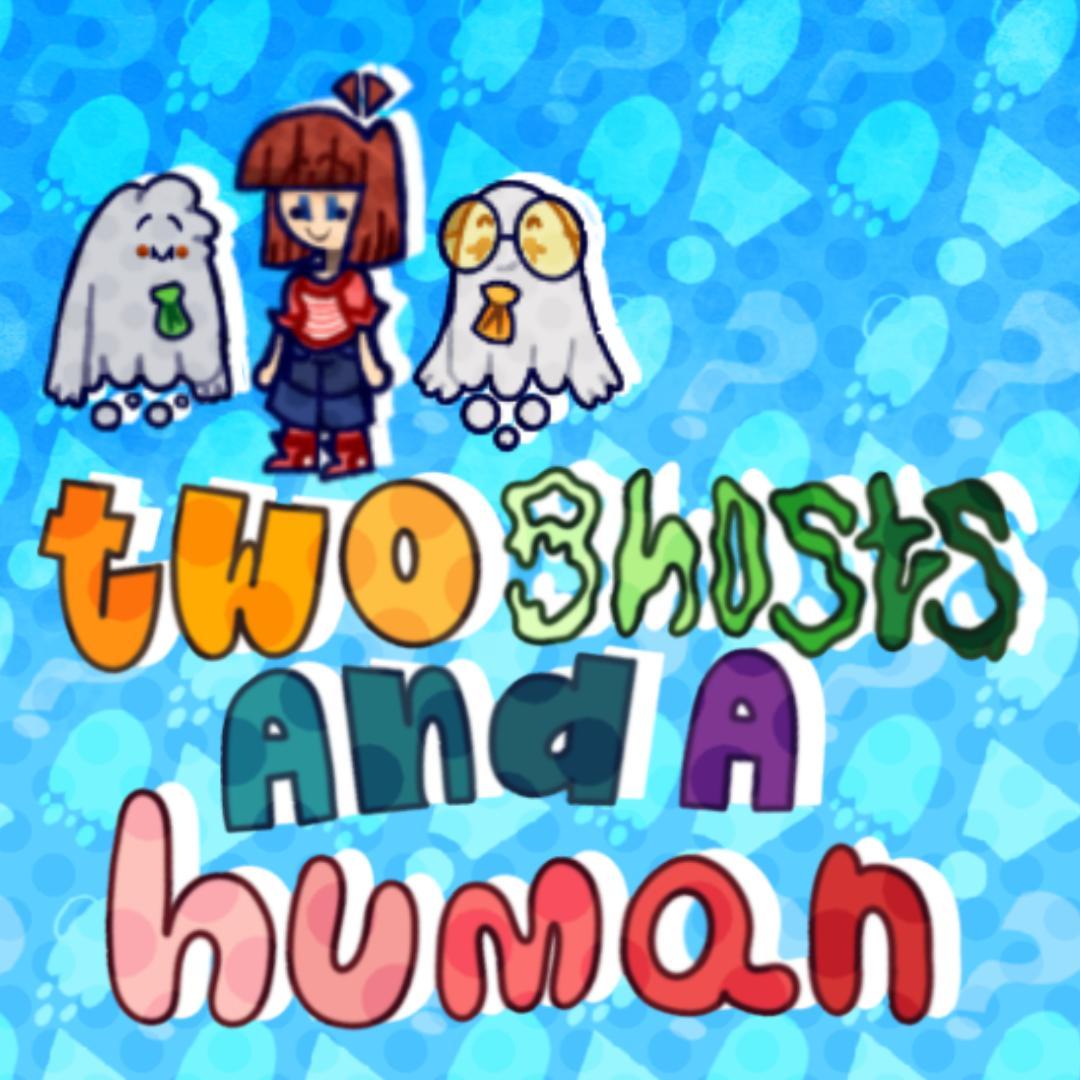 two ghosts and a human | WEBTOON