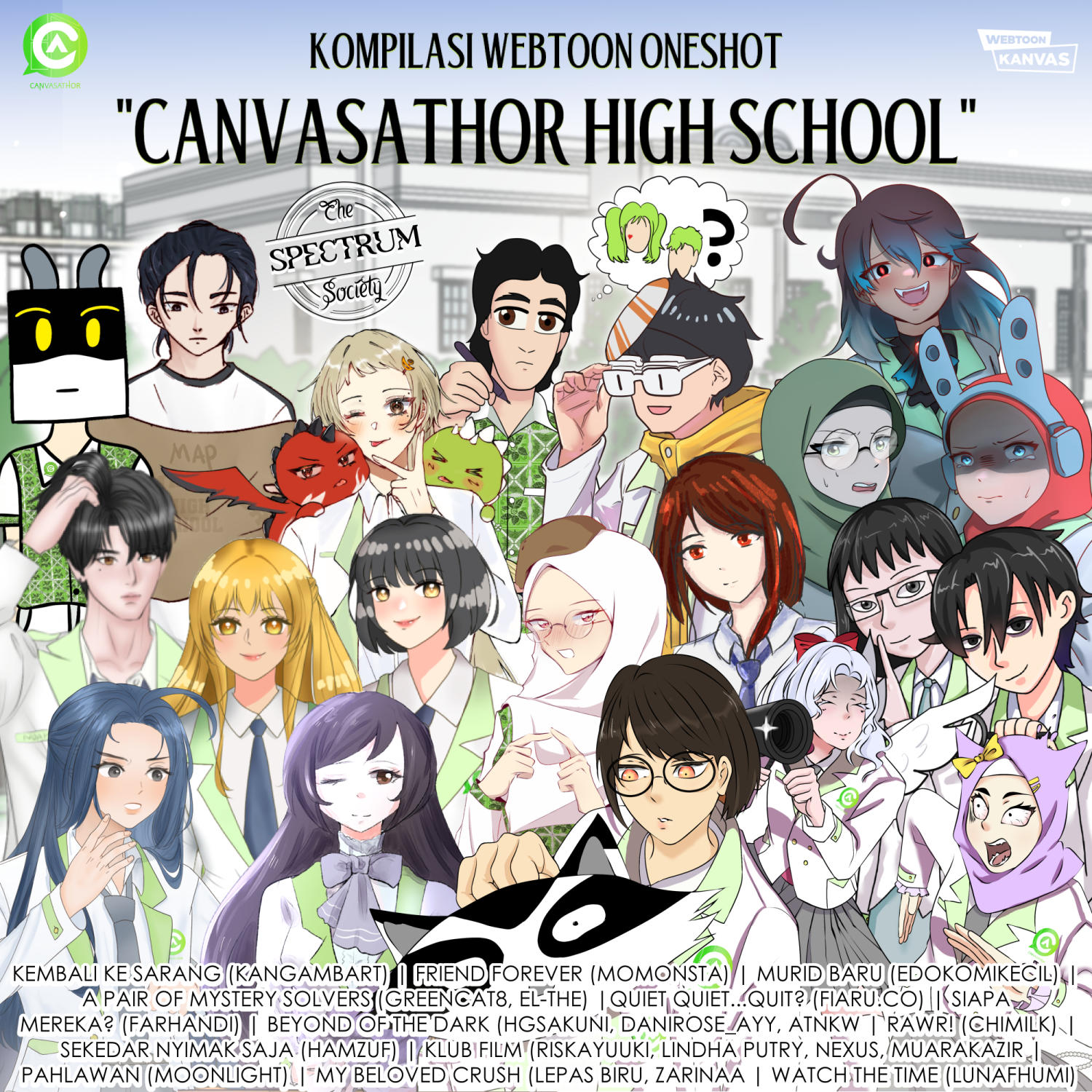 CANVASaTHOR High School: Kompilasi Webtoon Oneshot | LINE WEBTOON
