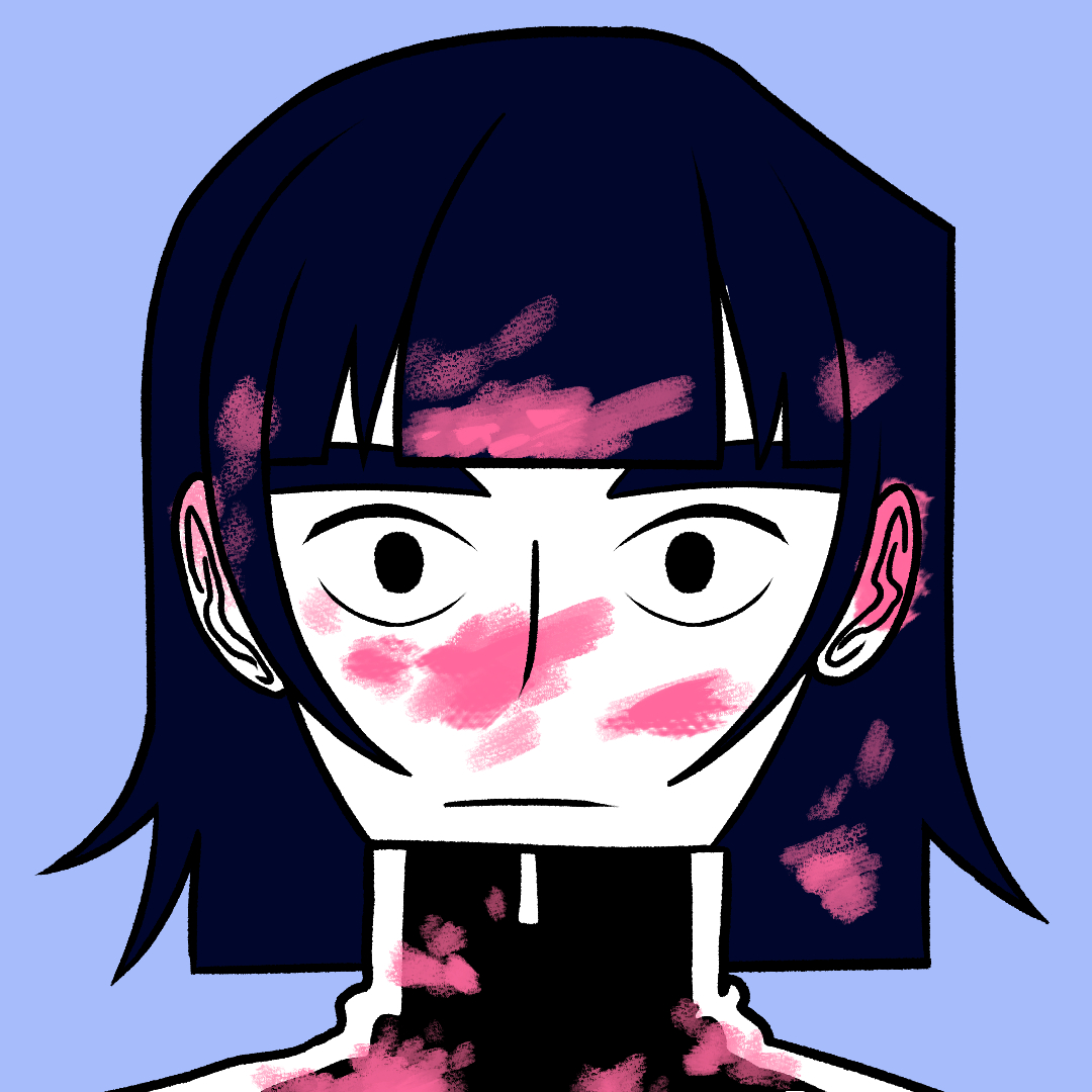 Pink with a little bit of blue | WEBTOON