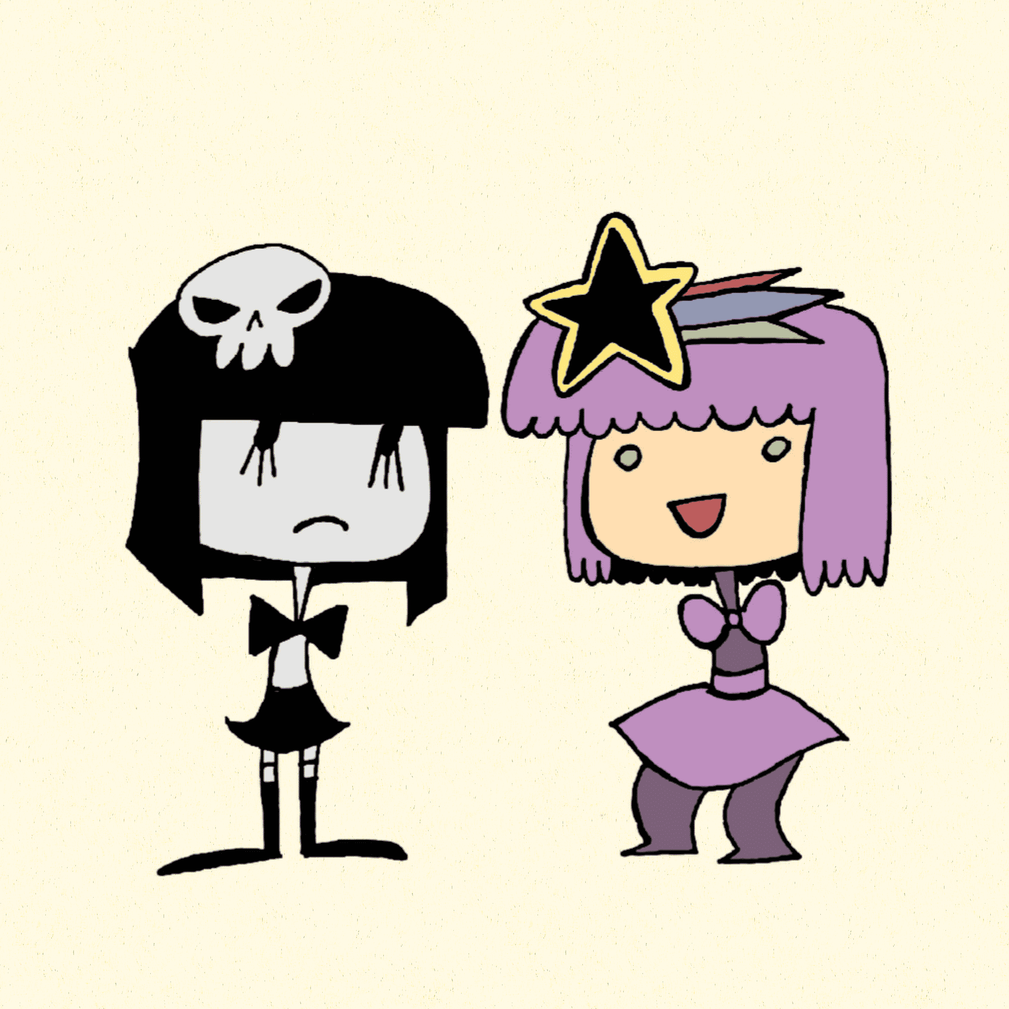 Goth and Ellie | WEBTOON