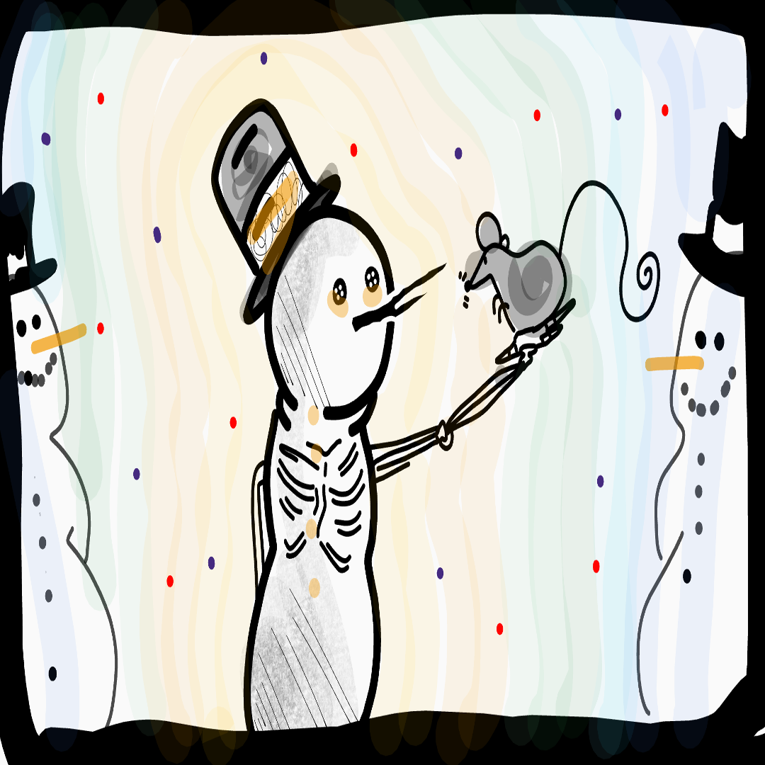 The skinny snowman | WEBTOON