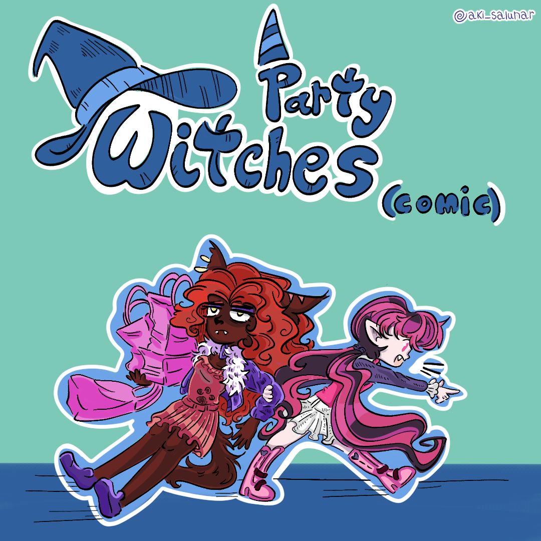 Witches Party ( Monster High comic Halloween) | WEBTOON