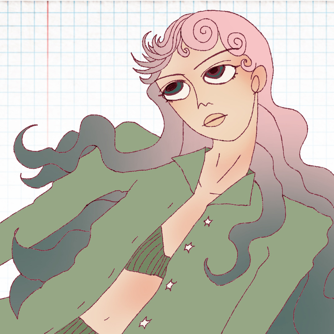 waves and pink turtles | WEBTOON