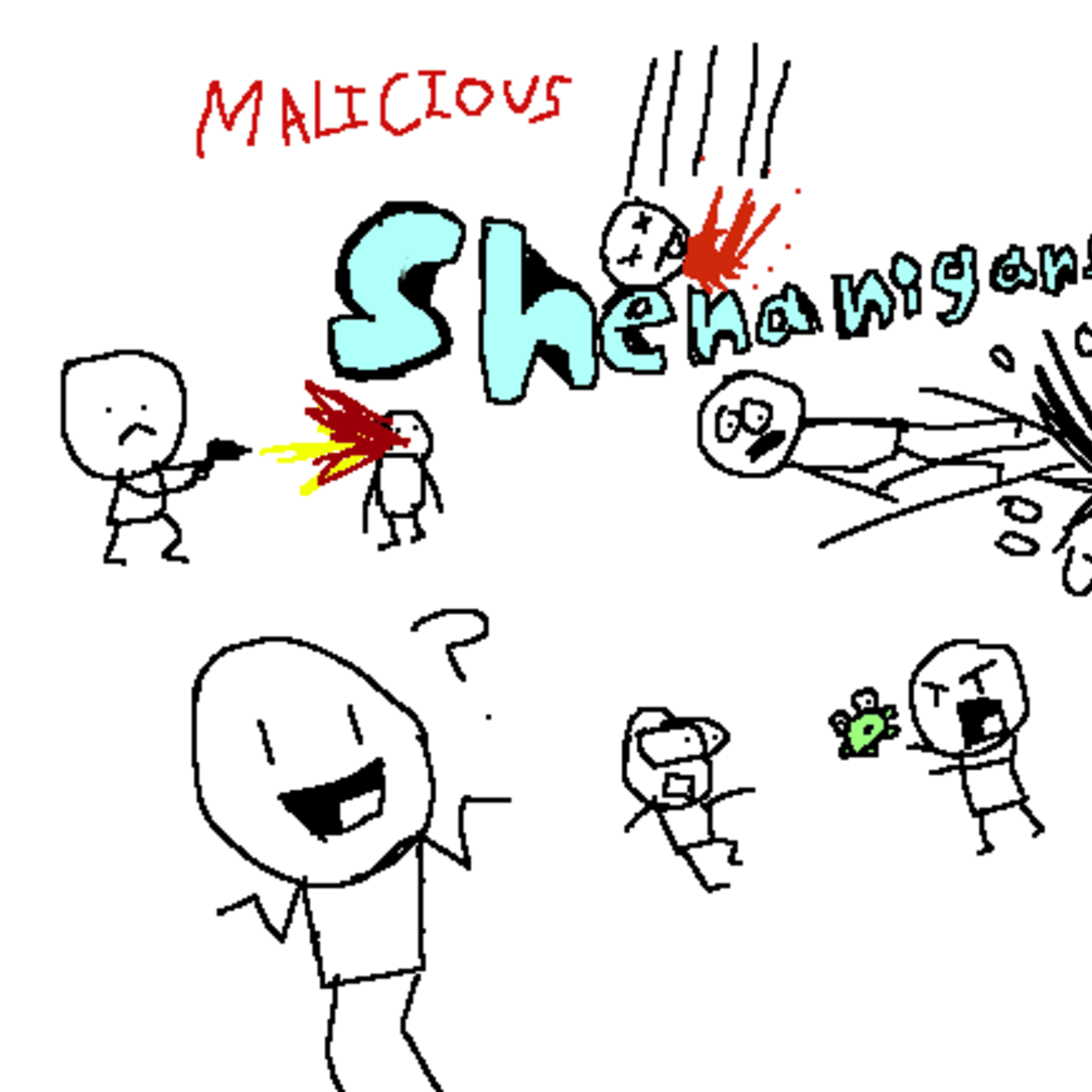 malicious shenanigans | WEBTOON