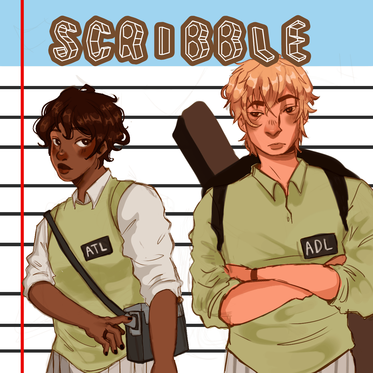 MAIN CHARACTER SHEETS!! - 1 | SCRIBBLE