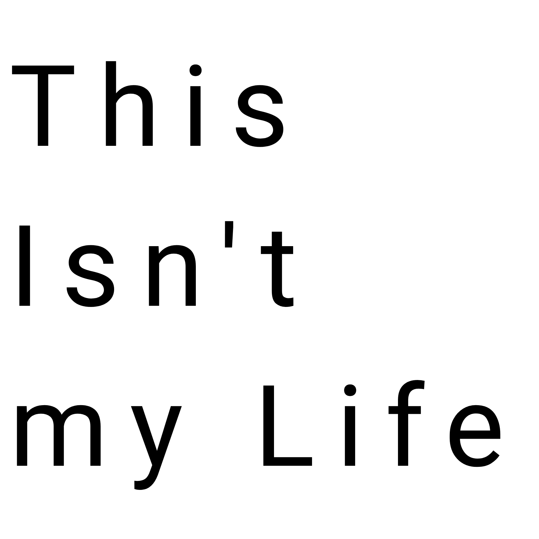 This Isn't my Life | WEBTOON