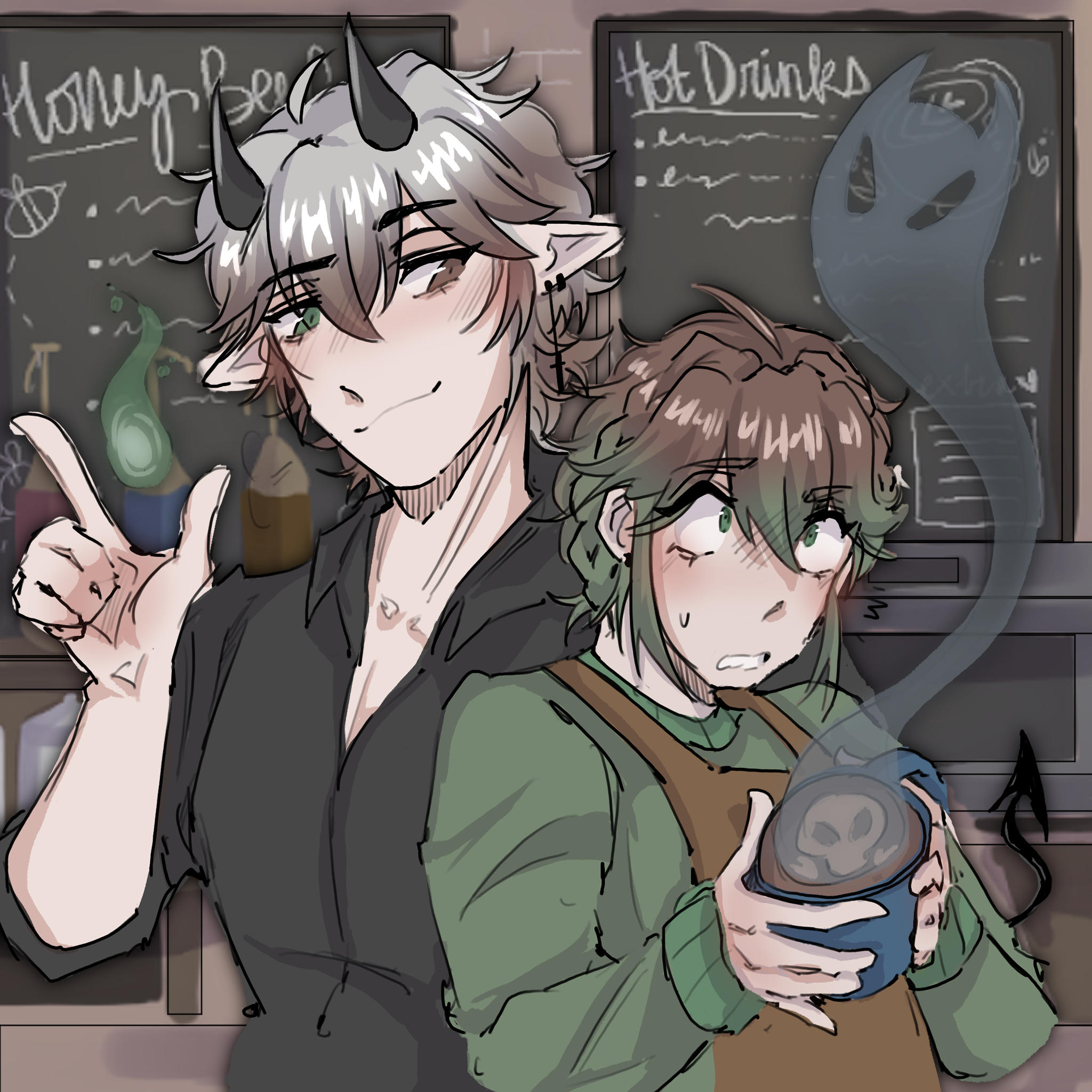 My Coffee Shop Demon | WEBTOON