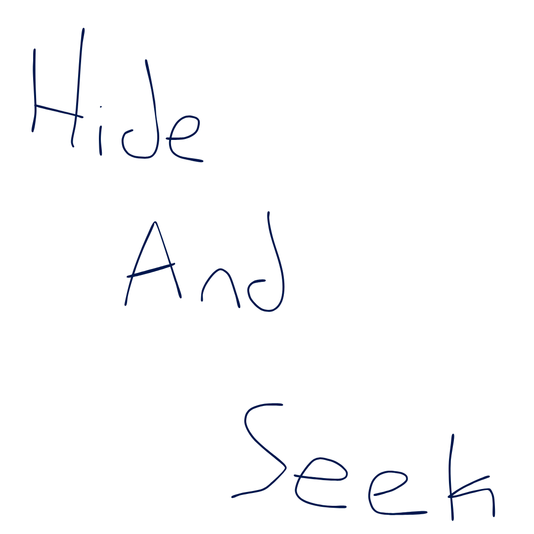 Hide and Seek. | WEBTOON
