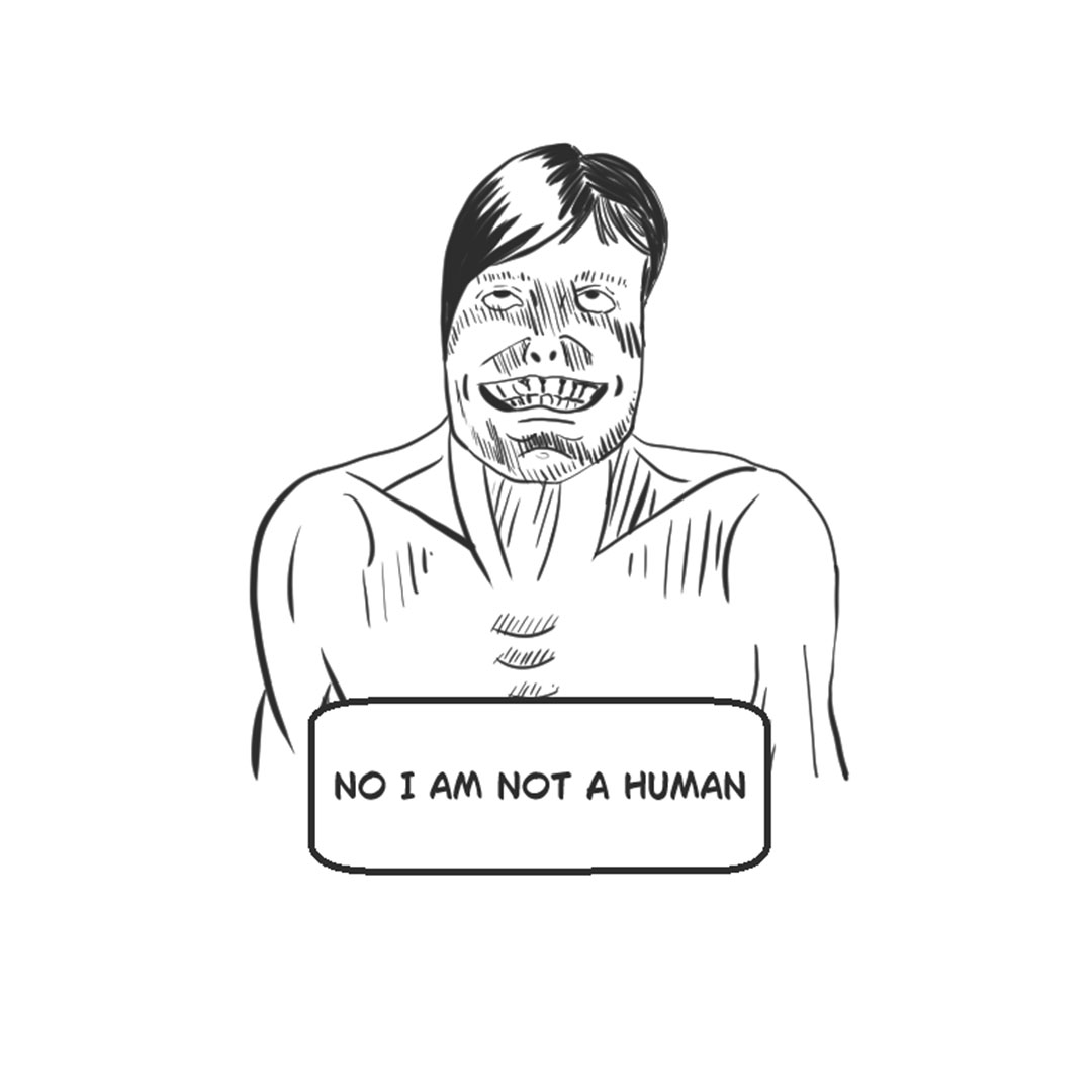 NO I AM NOT HUMAN (FAN MADE) | WEBTOON