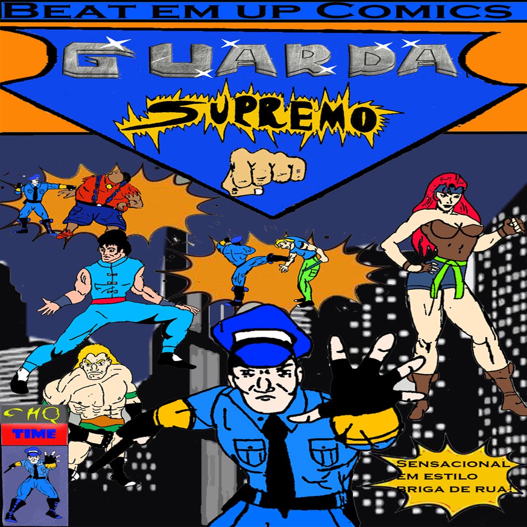 Beat em up comic- Supreme guard | WEBTOON