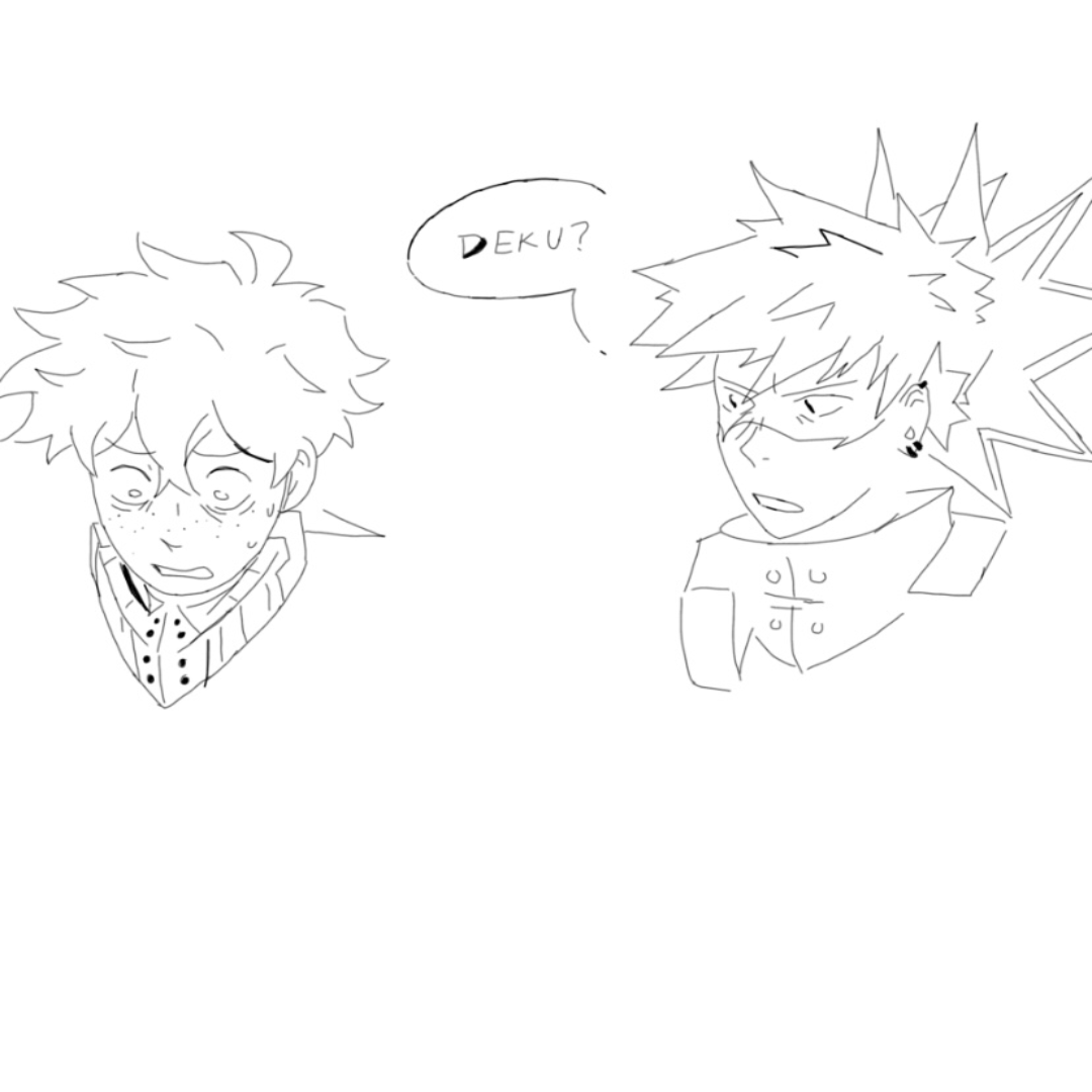 Bakudeku panic attack | WEBTOON