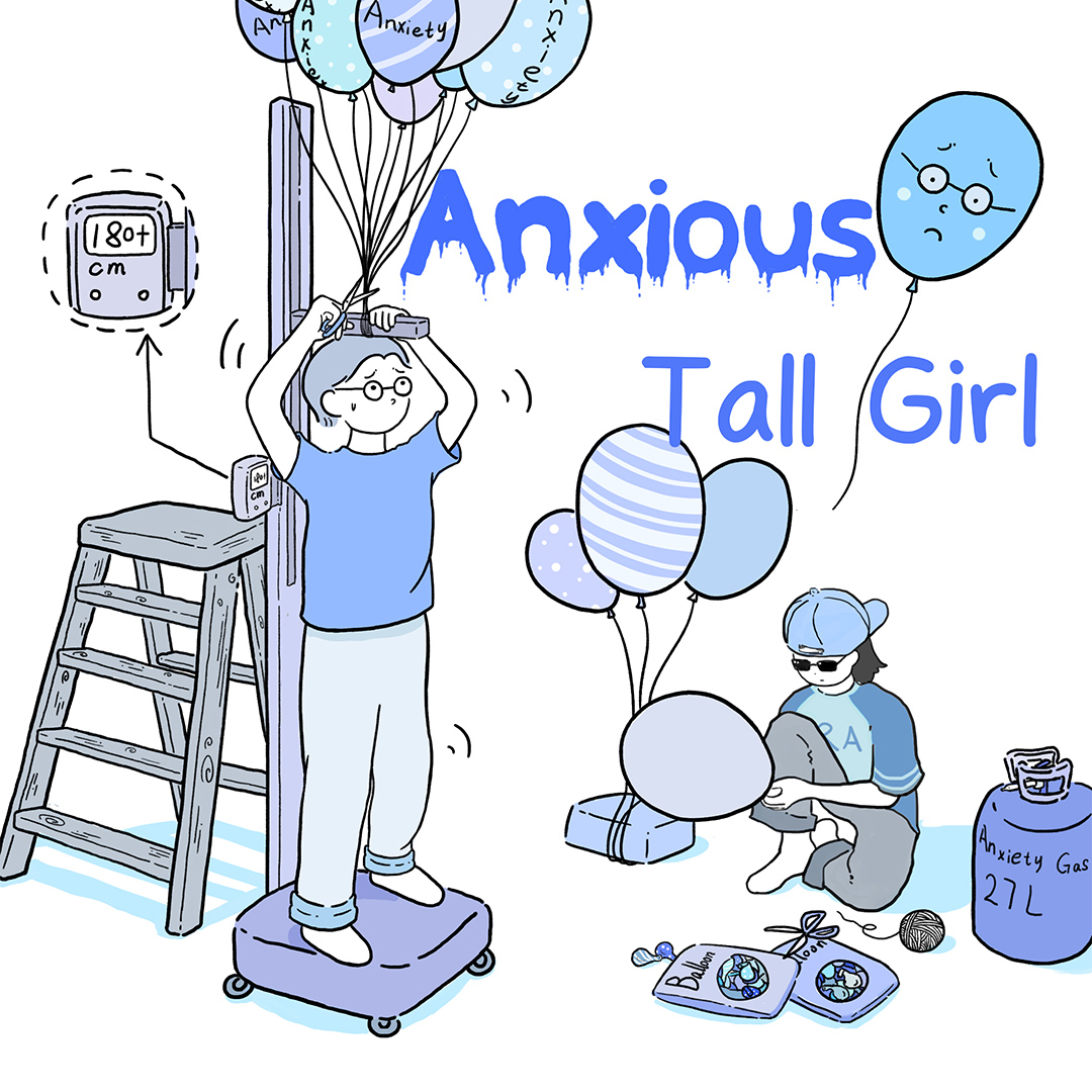 Anxious Tall Girl | WEBTOON