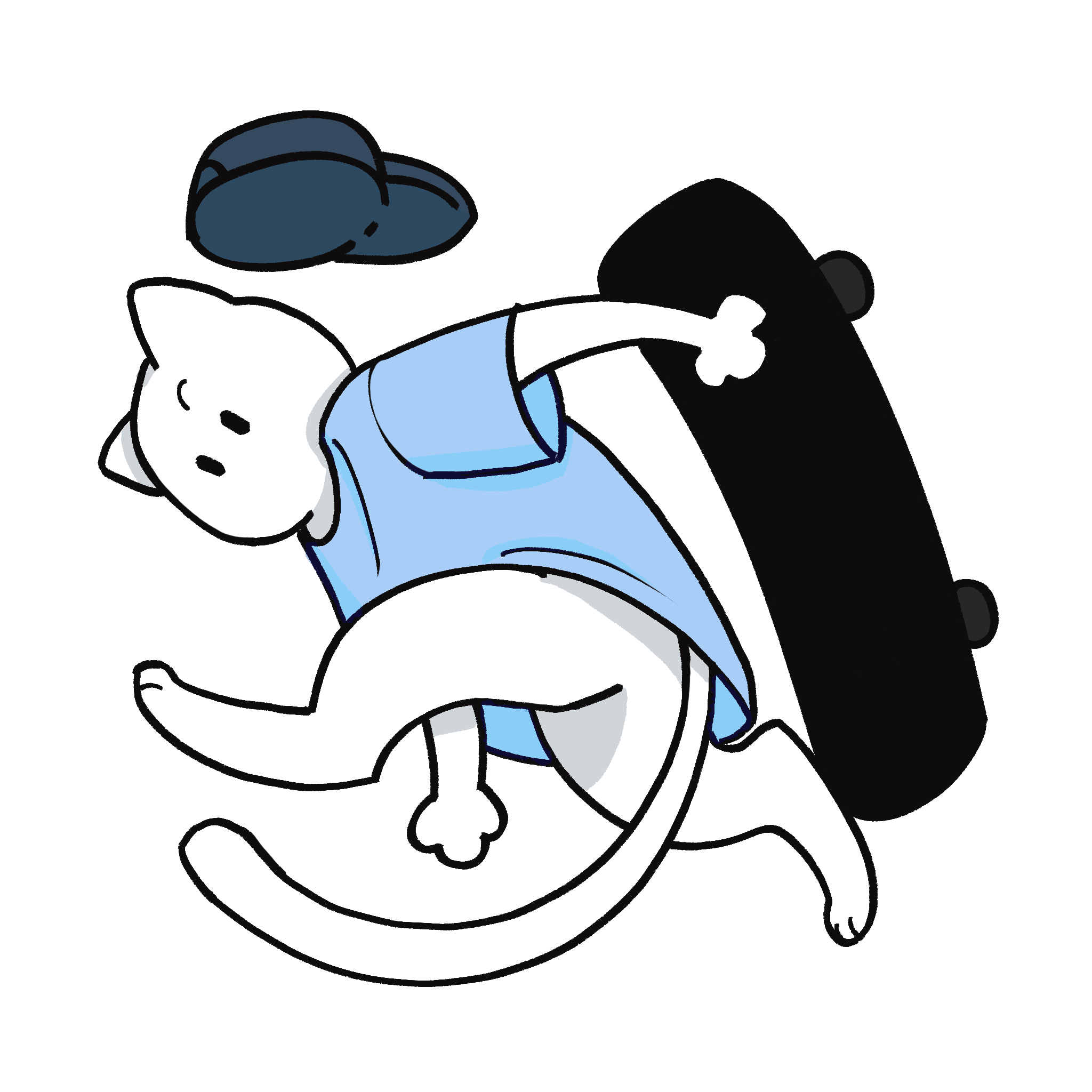 Skater Cat! | WEBTOON