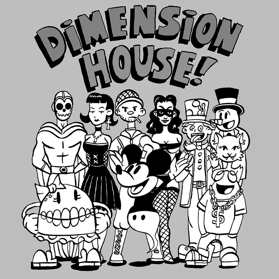 1000 Rooms Dimension House! | WEBTOON