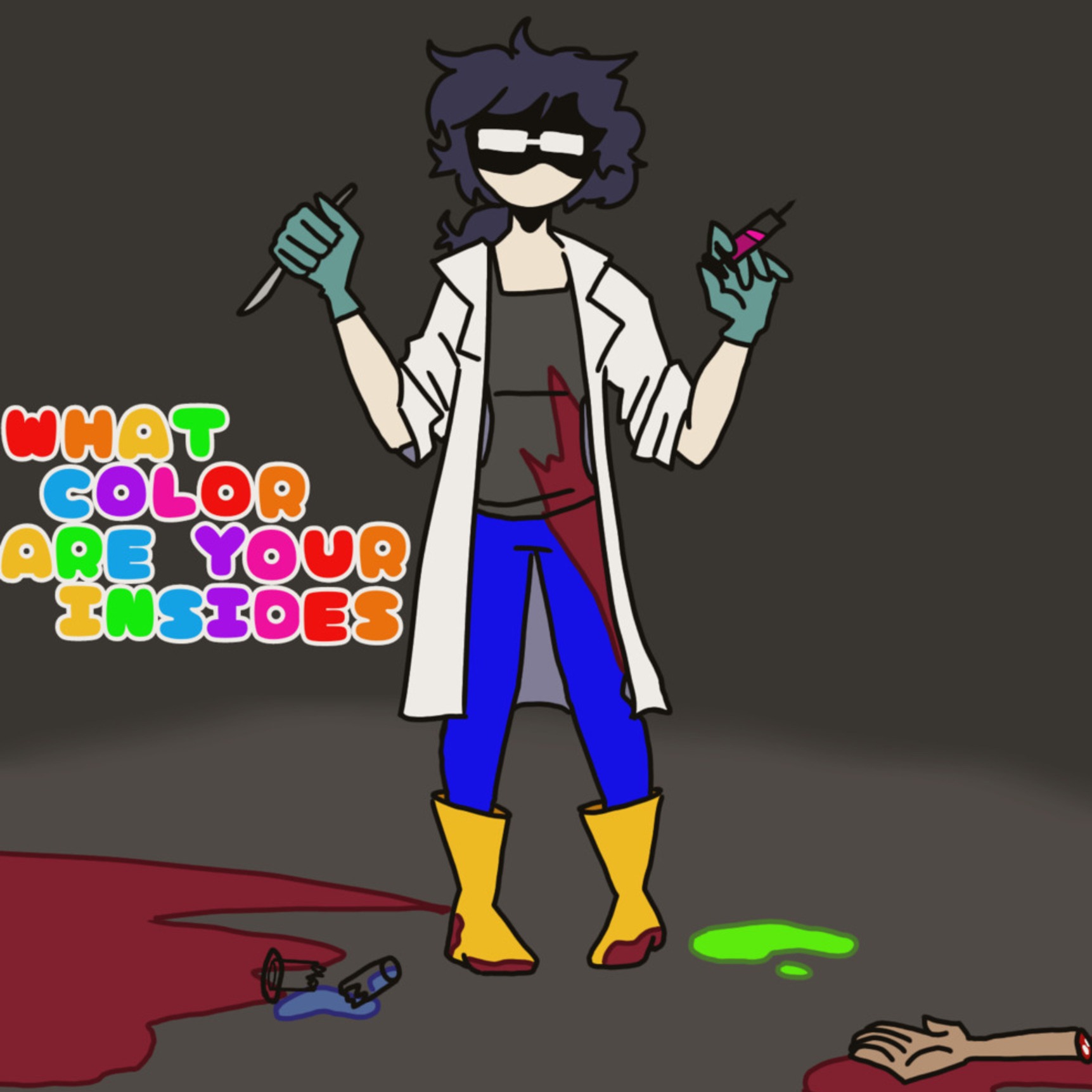 What color are your insides? | WEBTOON