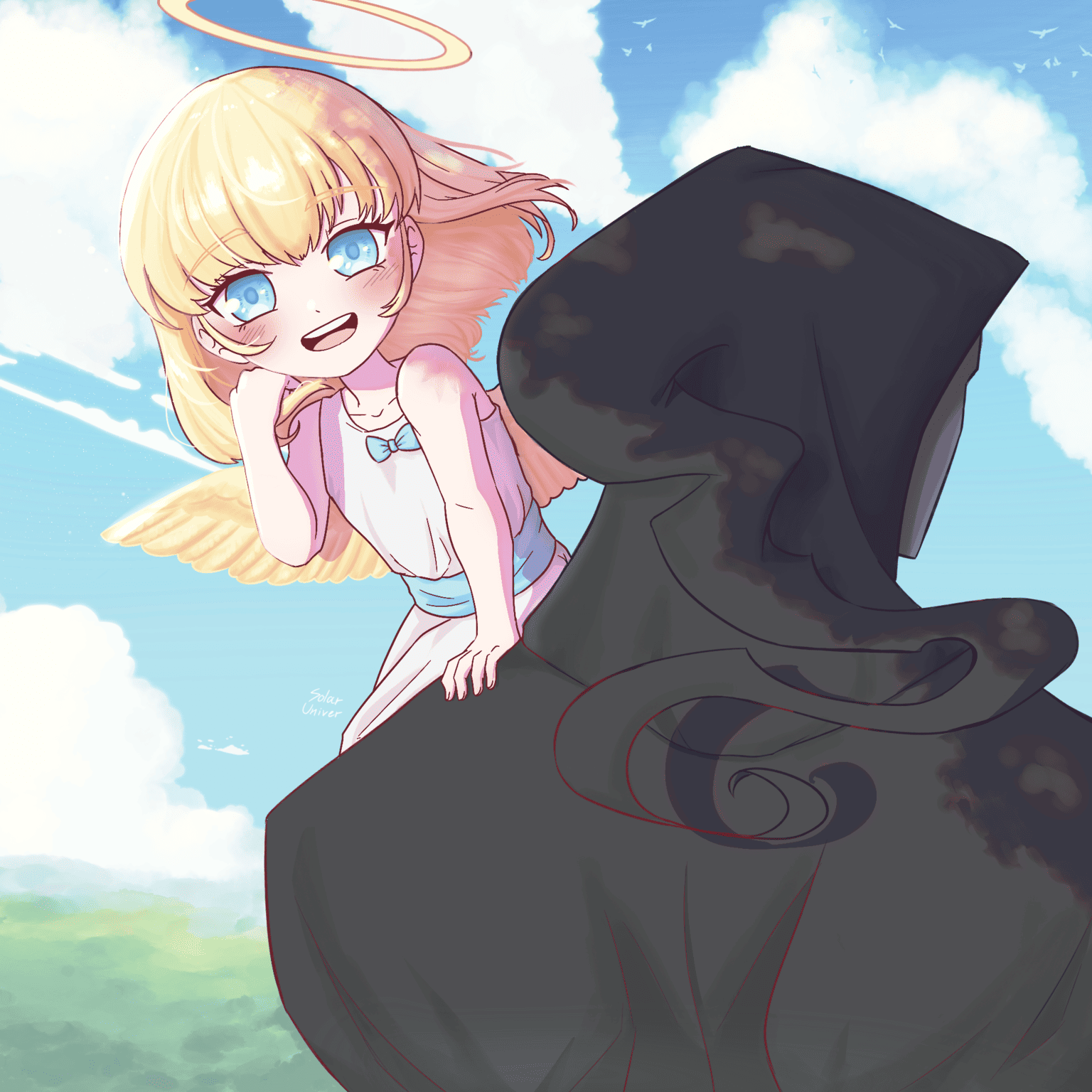 Reaper's guardian angel | WEBTOON