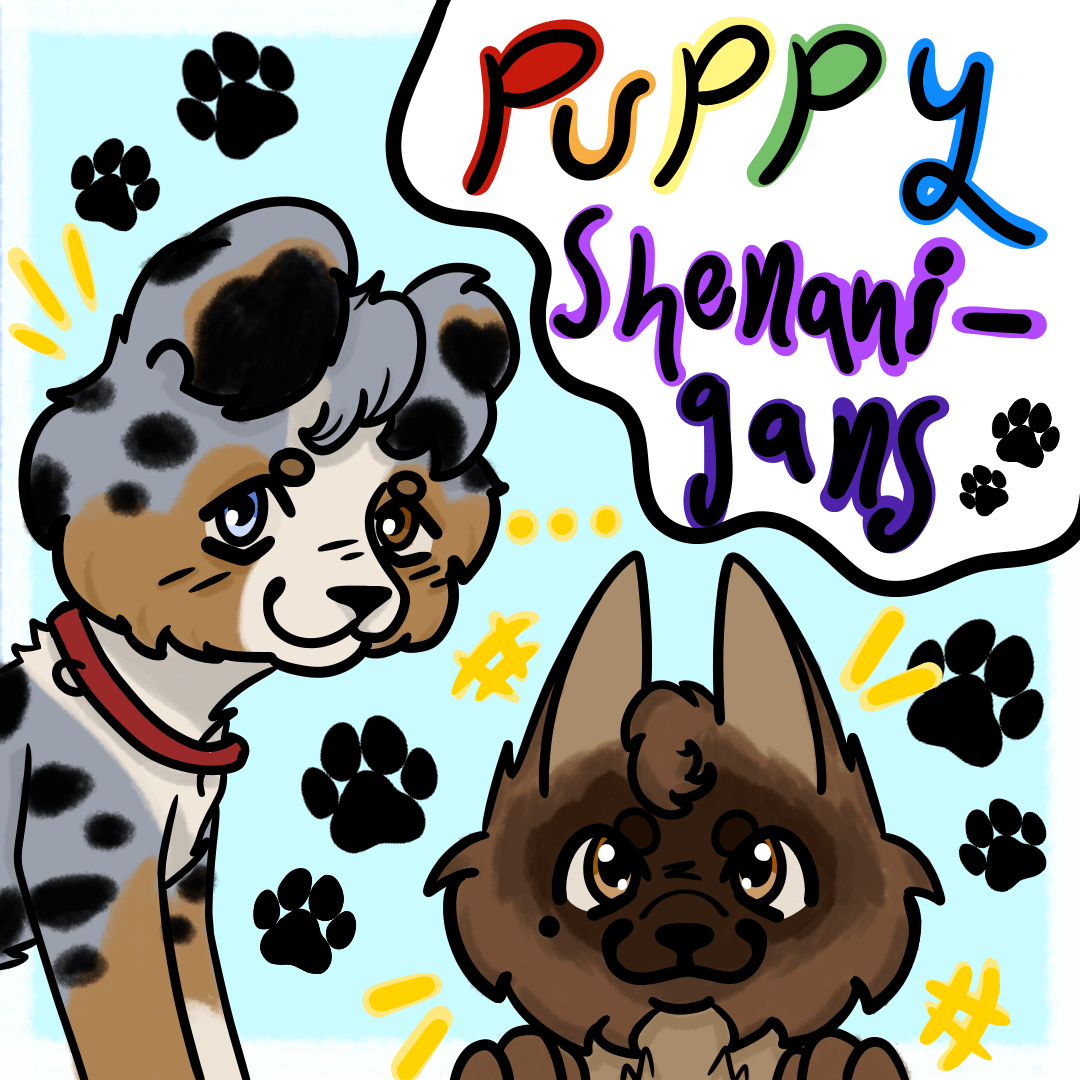 Puppy Shenanigans! | WEBTOON