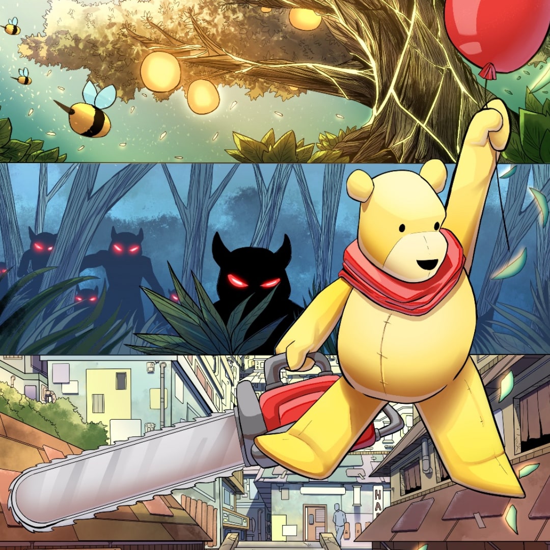 Winnie the Pooh Demon Hunter QUEST FOR HONEY | WEBTOON