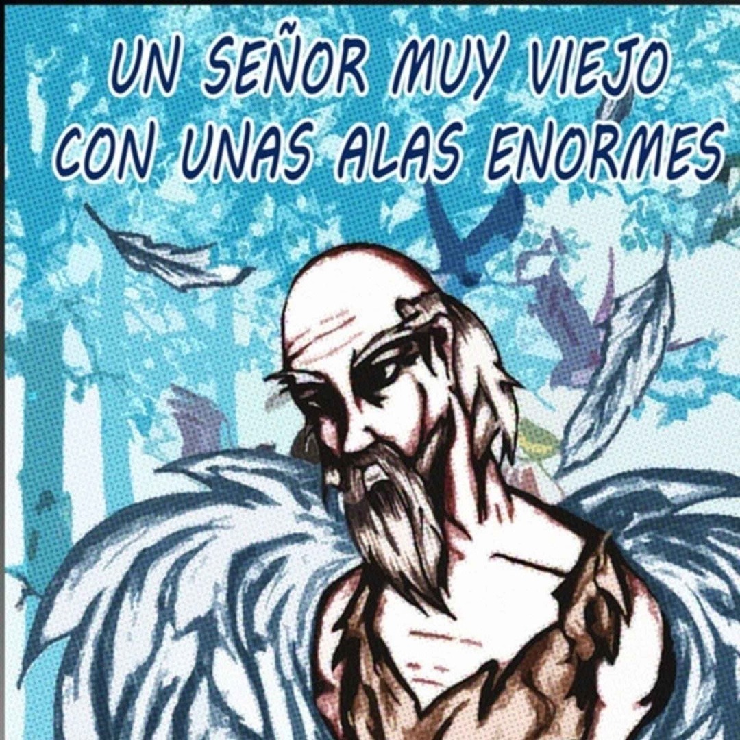 Un señor muy viejo con unas alas enormes | WEBTOON