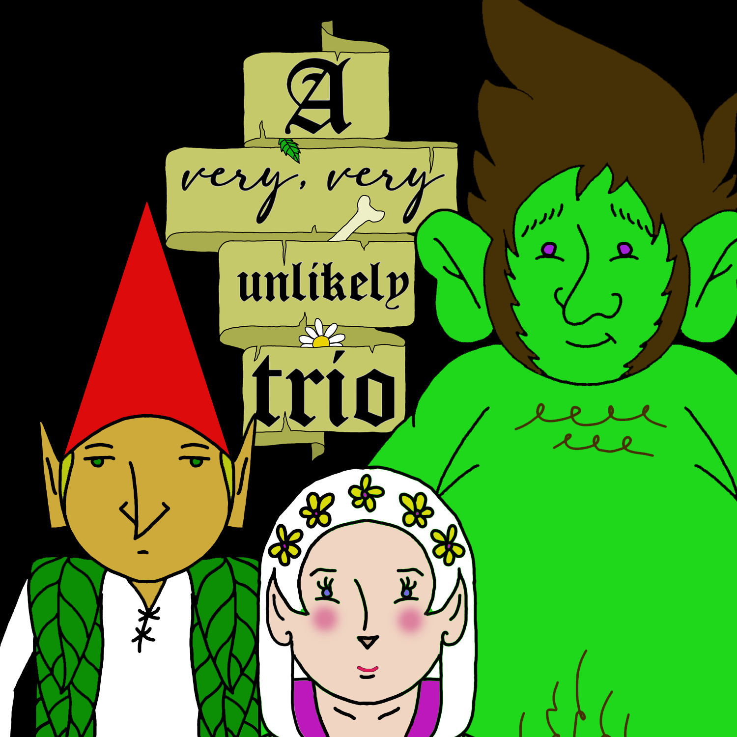 A very, very UNLIKELY TRIO | WEBTOON