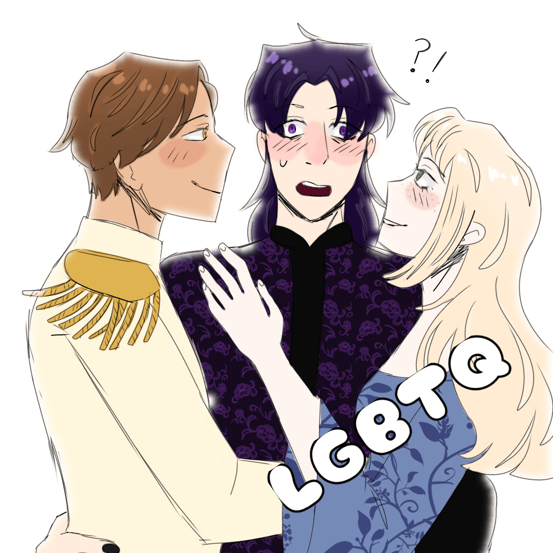 The Male Villainess's Love Triangle! | WEBTOON