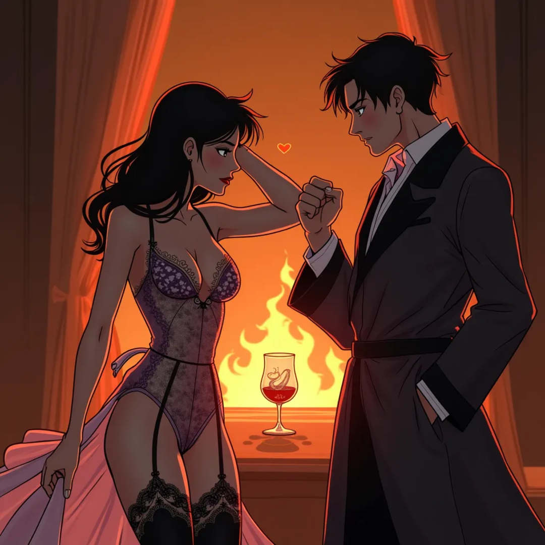 SHADOWS OF DESIRE: Neon Noir Siren | WEBTOON