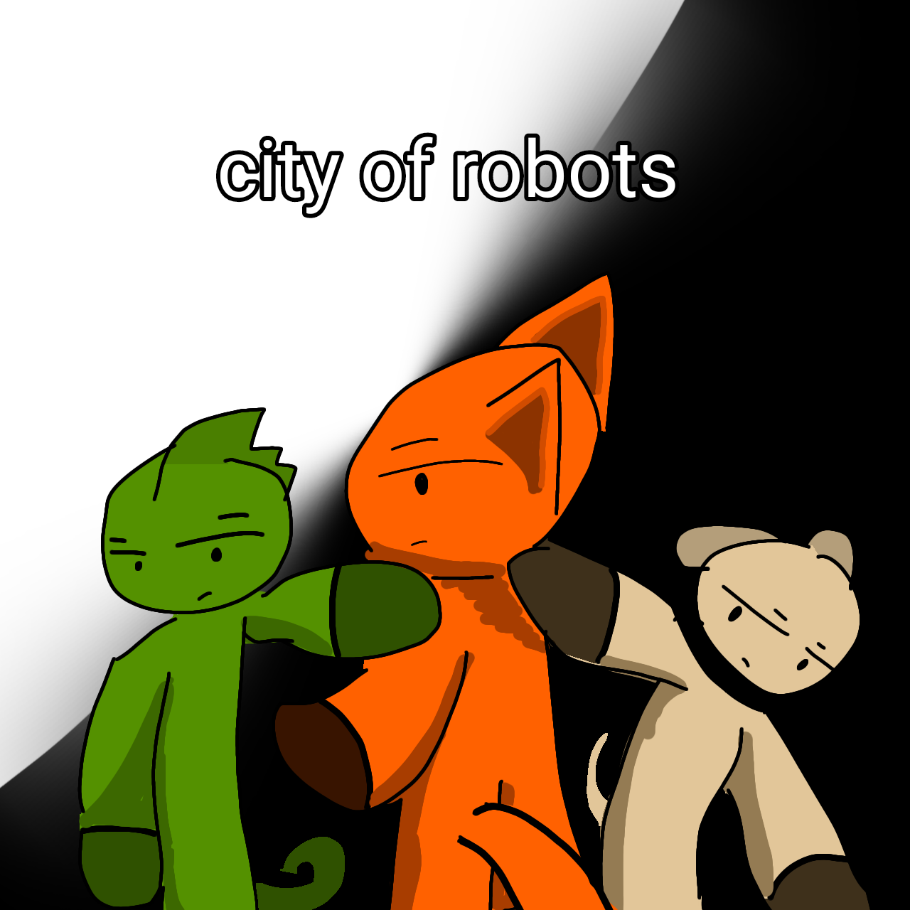 CITY OF ROBOTS! | LINE WEBTOON