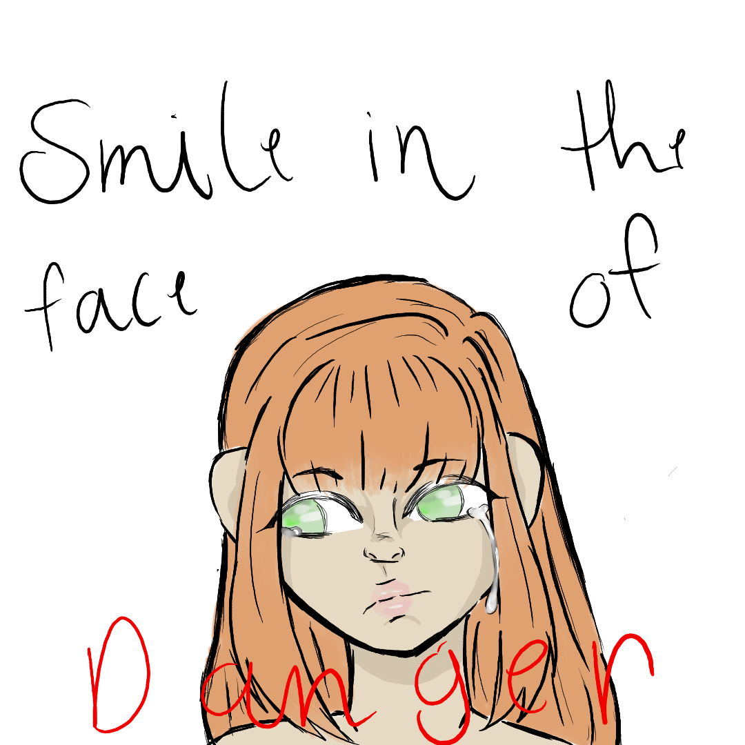 smile in the face of danger | WEBTOON