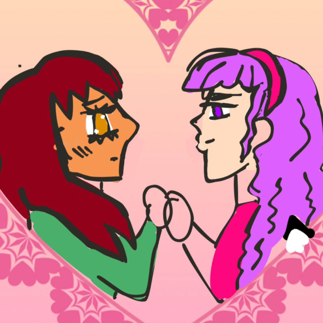 Taming the Girl Crazy Princess [GL] | WEBTOON